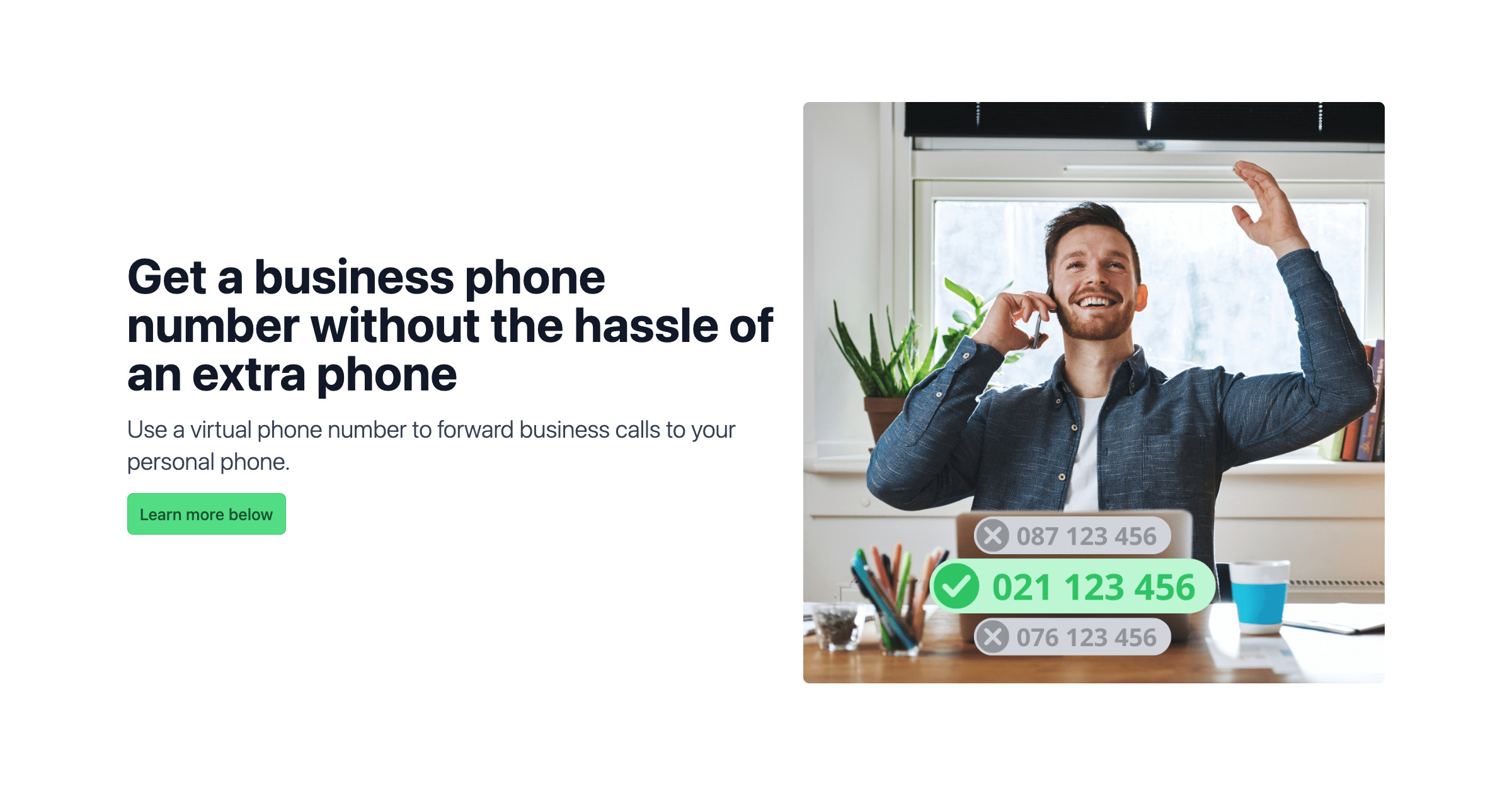 OneLessPhone: Separate Business From Personal | Business Phone Number